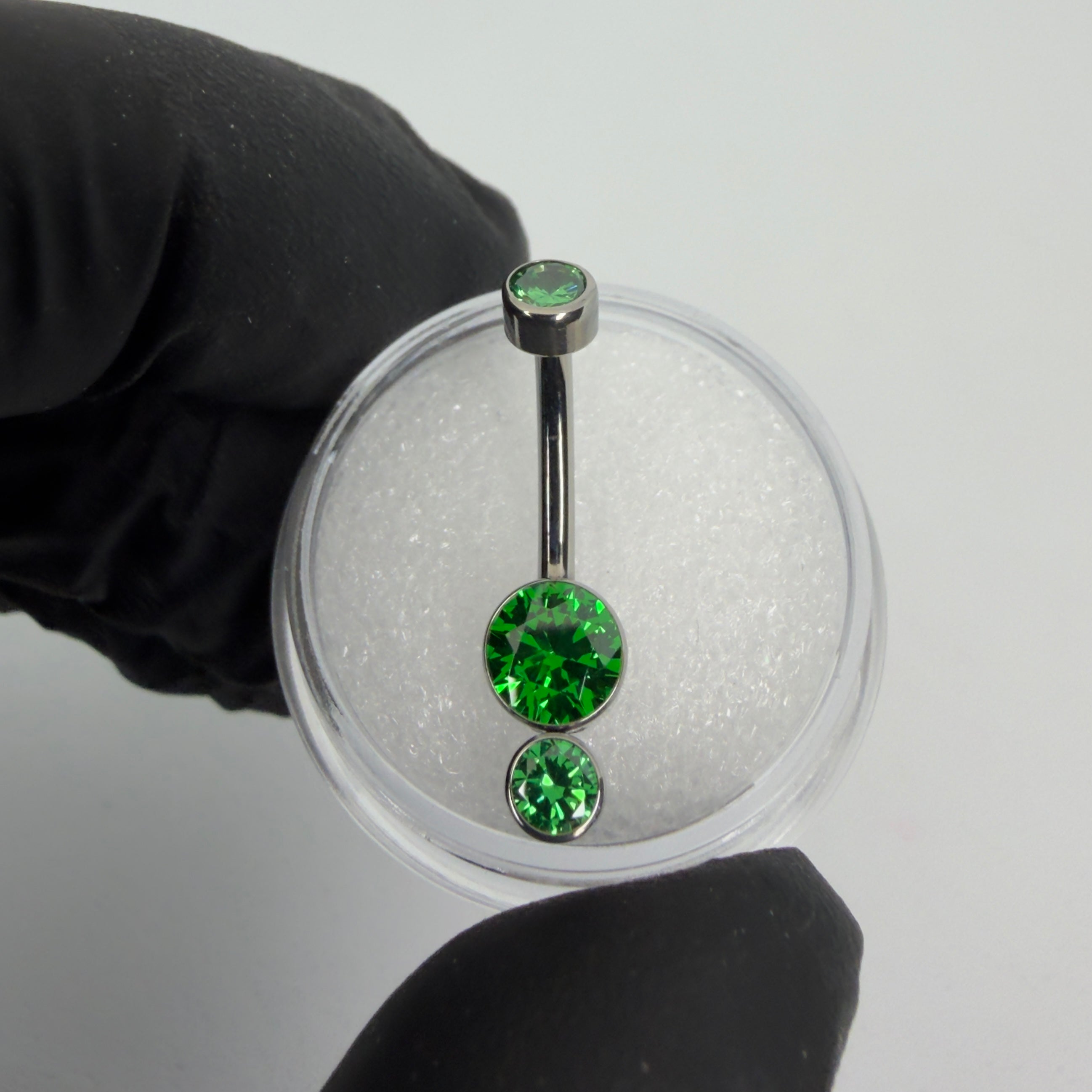 Green Navel Piatto – Atelier del Piercing